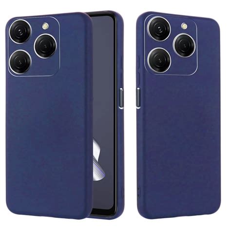 Силиконовый чехол для Tecno Spark 20 Pro Техно Спарк 20 Про Soft Touch с подкладкой из