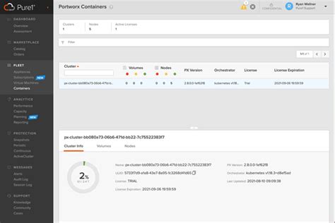 Using Smart Storage Management With Pure1 For Portworx Enabled Ibm