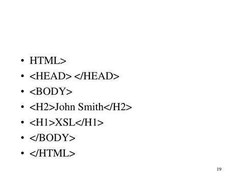 Ppt Xslt Xml Stylesheet Transformation Powerpoint Presentation