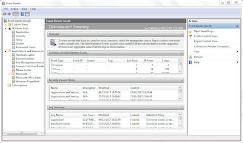 Pengertian Dan Fungsi Event Viewer Beserta Penggunaannya MODE COMP