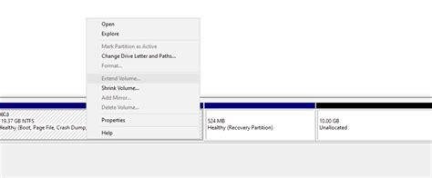 Can T Extend A Volume In Windows Server Tomaskalabis