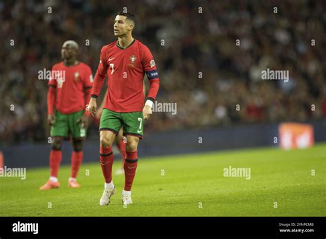 Football Match Captain Cristiano Ronaldo Cr7 Portugal Has Just Taken A