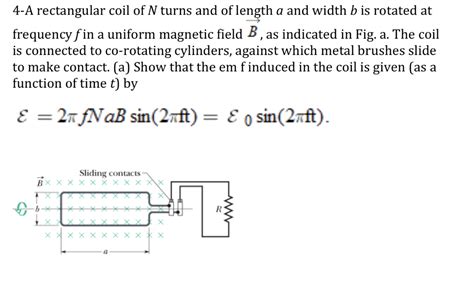 Solved As Seen In Fig A A Square Loop Of Wire Has Sides Chegg