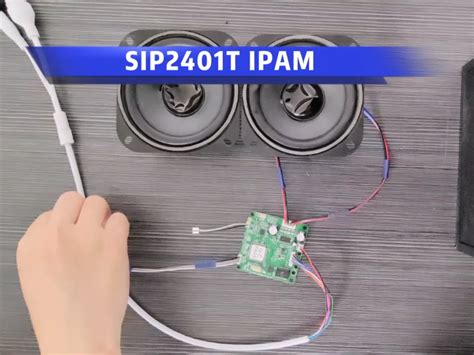 sinrey sip2401v sip broadcasting and intercom network audio module