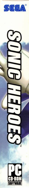 Sonic Heroes Cover Or Packaging Material Mobygames