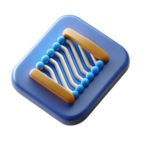 Serene Minimalist Dna Microarray Chip Close Up Isolated Authentic