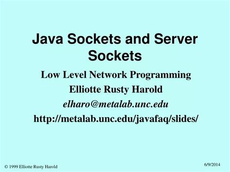 Ppt Java Sockets And Server Sockets Powerpoint Presentation Free