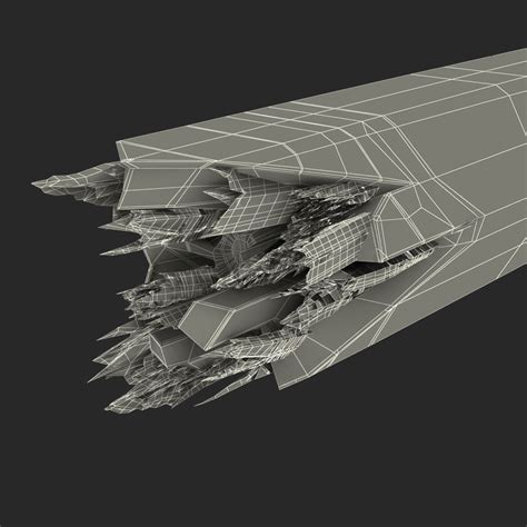 부러진 연필 3d 모델 19 Max 3ds Obj C4d Ma Free3d