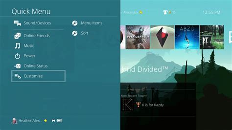 the ps4 s new quick menu is a nice improvement kotaku australia