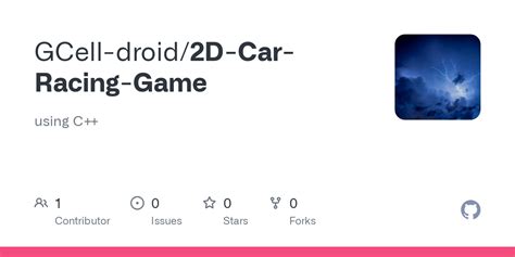 Github Gcell Droid2d Car Racing Game Using C