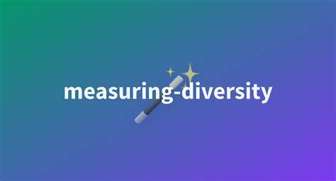 Publicmeasuring Diversityindexhtml · Mervemeasuring Diversity At Main