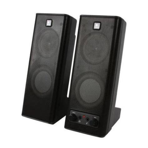 Logitech Portable Audio Video Logitech X 4 Pc Multimedia Speakers 5 Watt Rms Stereo