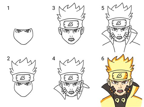 Как Нарисовать Наруто 50 Фото