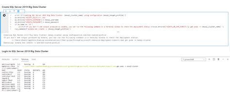 creating sql server 2019 big data cluster microsoft qanda