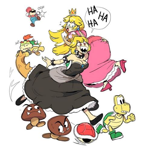 Only God Can Judge Me Bowsette Super Mario Art Super Mario Brothers Mario Funny