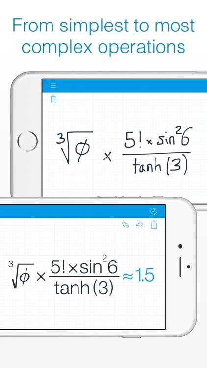 Myscript Calculator Handwriting Calculator By Myscript