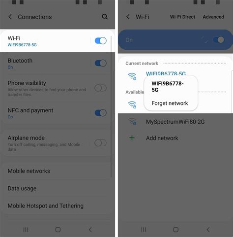 Forget The Wi Fi Network On Your Samsung Galaxy