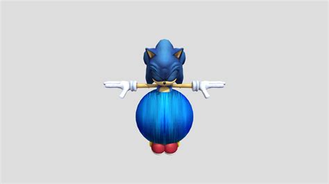 Sonic Obj Download Free 3d Model By Jedithmr [398e2eb] Sketchfab