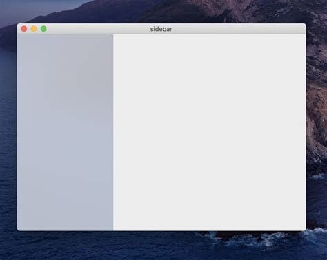 translucent sidebar with react native for macos dev community