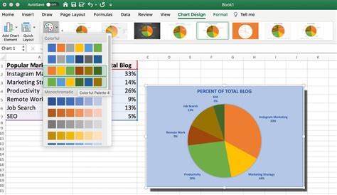 5 Easy Ways To Change Colors In Excel Pie Charts
