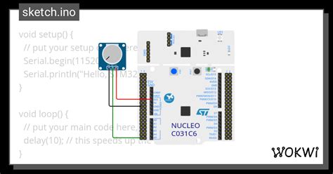 Wokwi Online ESP STM Arduino Simulator