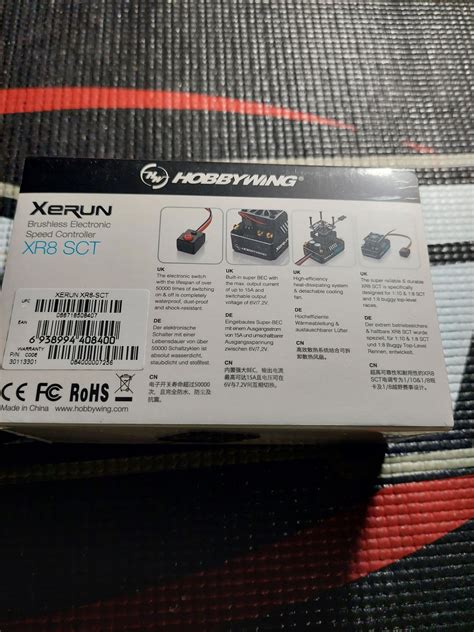 Brand New In Box Hobbywing Xr Sct Esc R C Tech Forums