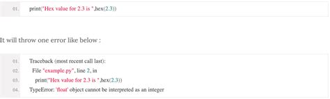 Float To Hex String Python