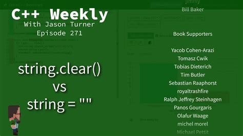c weekly ep 271 string clear vs string youtube