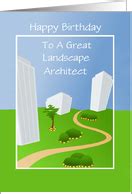 Birthday Cards For My Landscape Architect From Greeting Card Universe