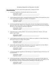 Identifying Independent And Dependent Variables 1 Pdf Identifying Independent And Dependent