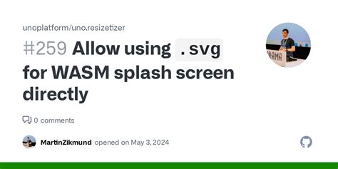 Allow Using `svg` For Wasm Splash Screen Directly · Issue 259