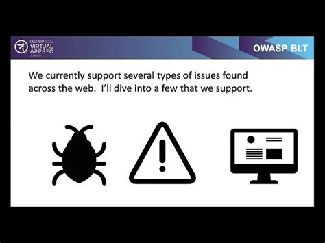 Free Video OWASP Bug Logging Tool Project From OWASP Foundation Class Central