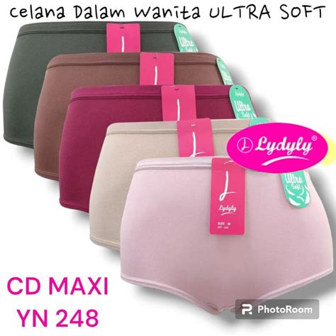 Jual LYDYLY YN 248 MAXI | Celana Dalam Wanita Jumbo Set 3 & 6 Pcs | CD ...