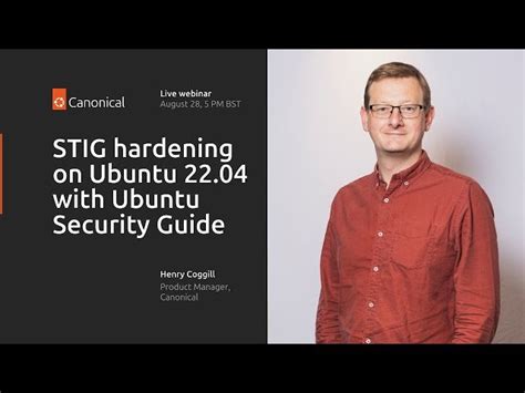 Free Video STIG Hardening On Ubuntu With Ubuntu Security Guide From Canonical Ubuntu