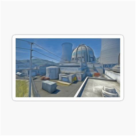 Cs Go Nuke Map Edited Colors Sticker For Sale By Itskyuta Redbubble