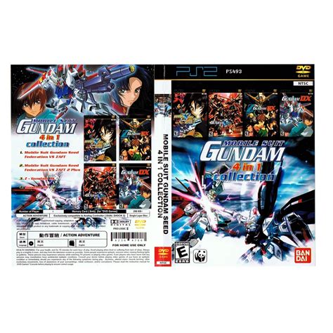 Ps2 Game Collection Gundam 4in 1 Collection Shopee Malaysia