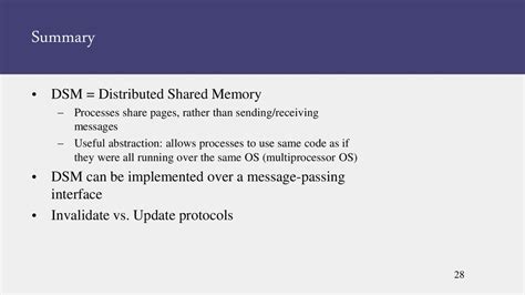 Lecture 26 A: Distributed Shared Memory - ppt download