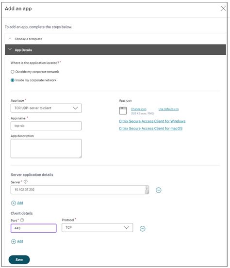 support for server to client connections preview citrix secure