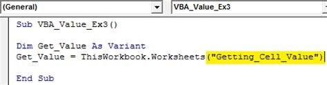 VBA Value How To Use Excel VBA Value Function