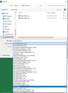How To Mark An Excel Workbook As Final
