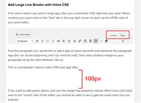 Create A Wordpress Line Break Br Shortcode