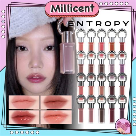 【米粒森 】新色到🔥正貨 Entropy 唇釉 亮面魅惑唇釉 霧面魅惑唇釉 亮面唇釉 霧面唇釉 蝦皮購物