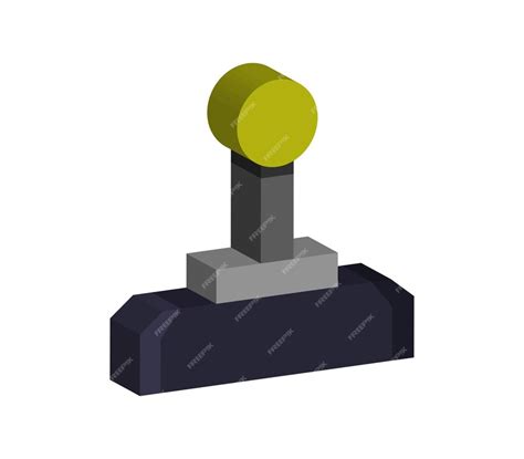 premium vector threedimensional joystick