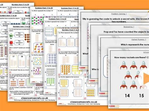 Year 1 Numbers From 11 To 20 Autumn Block 4 Step 2 Maths Lesson Pack Teaching Resources