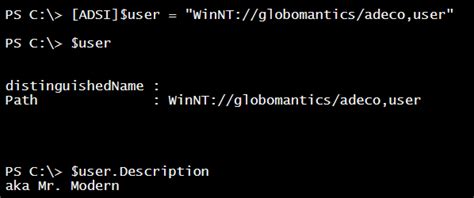 Active Directory Powershell With Adsi Petri It Knowledgebase
