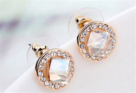 Серьги "Кубик Swarovski", цена 696 грн. | Sitona-Art