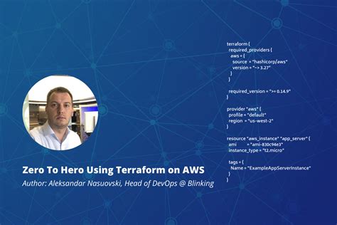 zero to hero using terraform on aws blinkingid