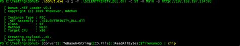 Donut Injecting NET Assemblies As Shellcode The Wover Red Teaming NET And Random