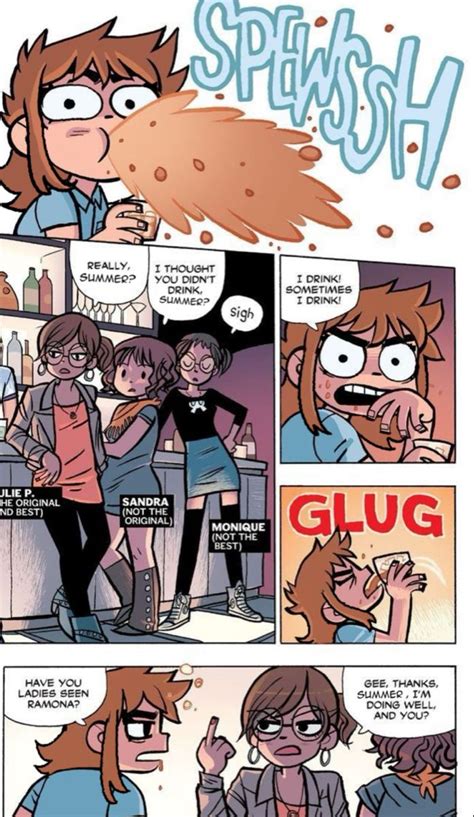 SUMMERPILGRIM Scott Pilgrim Comic Scott Pilgrim Scott Pilgrim Vs The World
