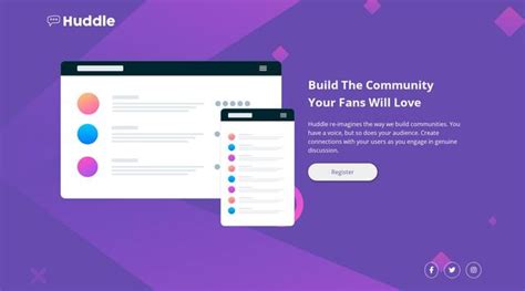 Frontend Mentor Huddle Landing Page Coding Challenge Solution